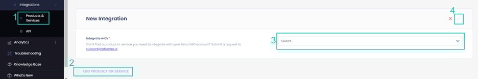Integration With RyderShip